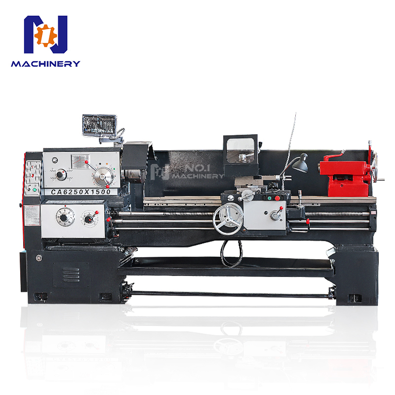 Metal Manual Lathe Machine CA6250 Horizontal Conventional Lathe Machine