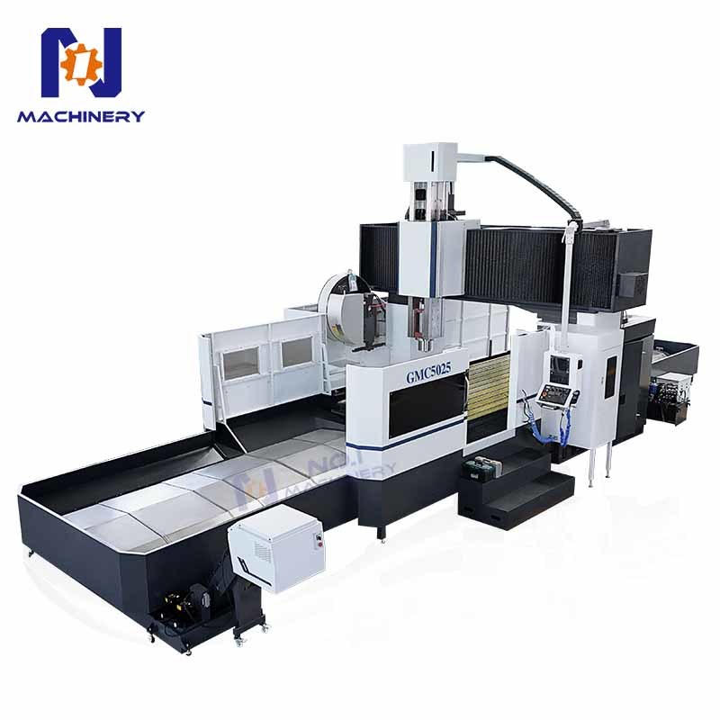 GMC5025 Square Ram Gantry Machining Center Heavy Duty 3 Axis CNC ...