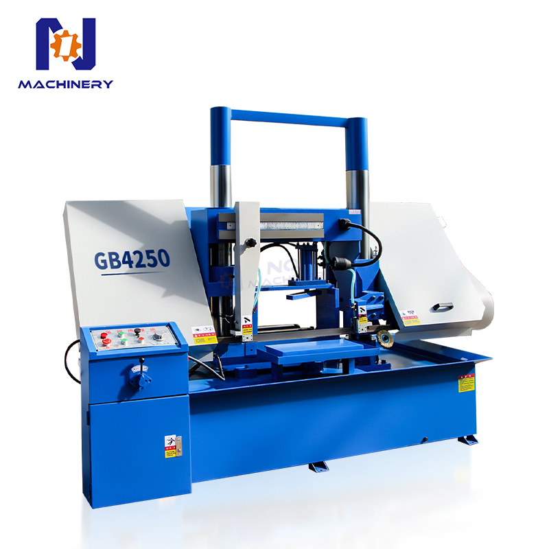 GB4250 Double Column Bandsaw Machine 500mm 380V Horizontal Band Saw For ...
